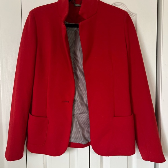 Jou Jou | Jackets & Coats | Jou Jou Womens Bold Red Suit Jacket | Poshmark